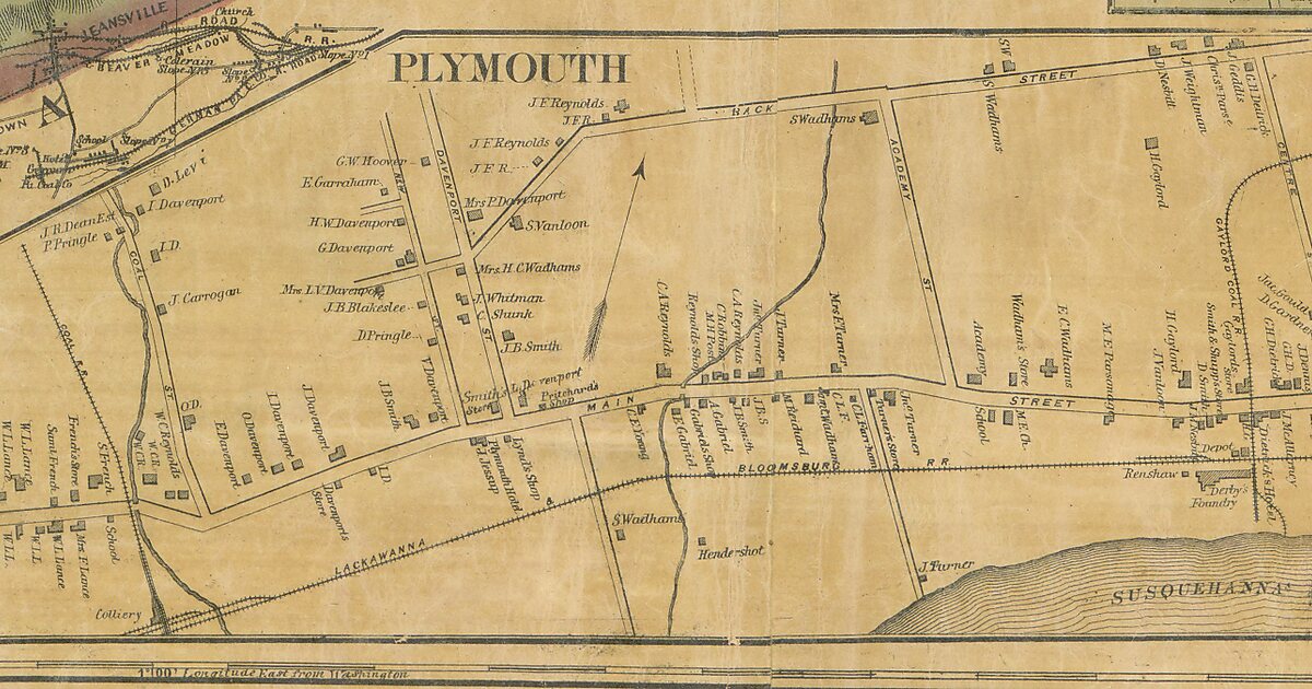 Plymouth, Pennsylvania in Luzerne County, Pennsylvania | Tripomatic