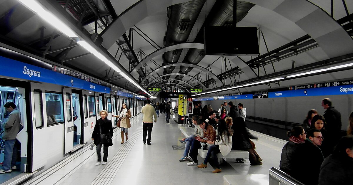La Sagrera-Meridiana station in la Sagrera, Barcelona, Spain | Tripomatic