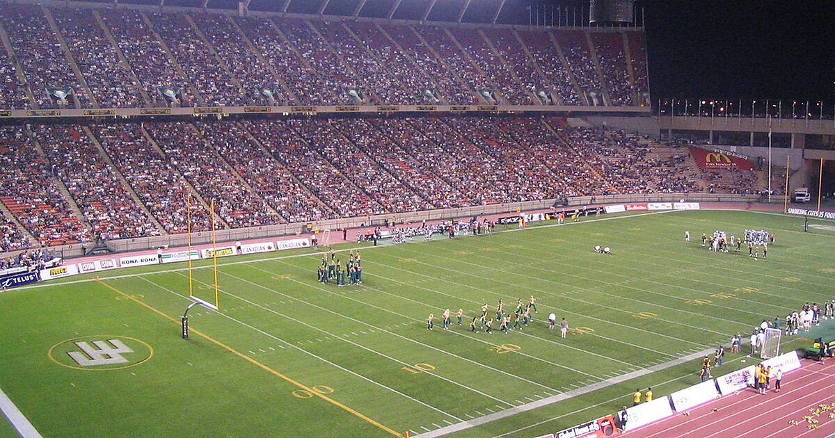 Commonwealth Stadium in Downtown Edmonton | Tripomatic
