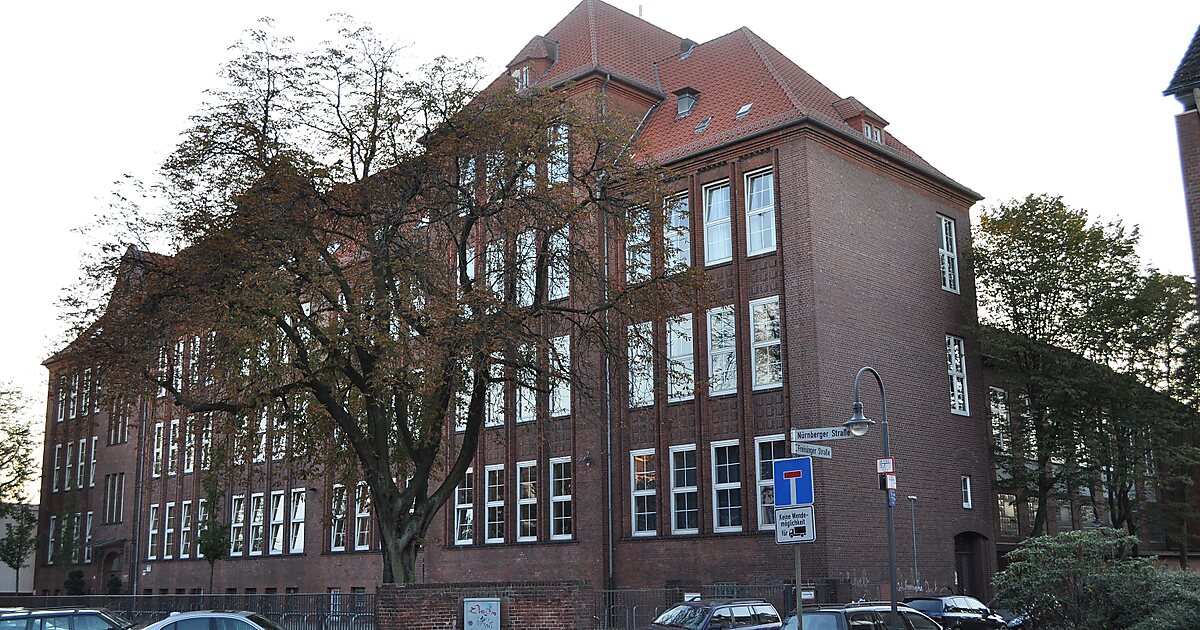 Schule an der Nürnberger Straße in Findorff, Bremen, Deutschland ...