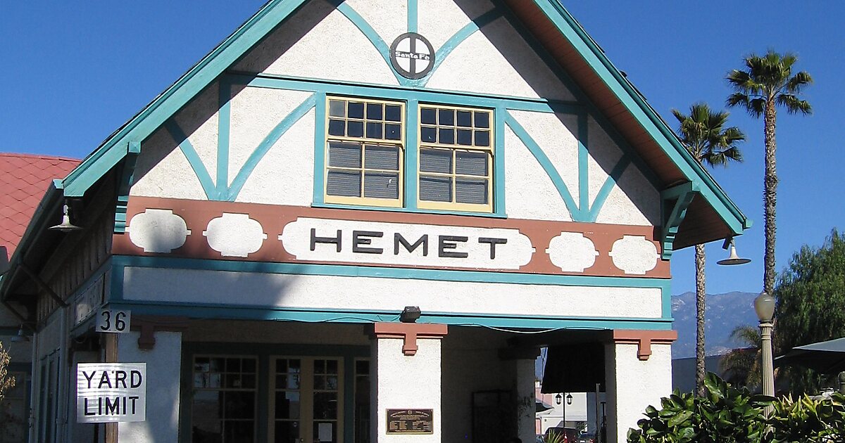 Hemet, California in Riverside County, California, United States ...