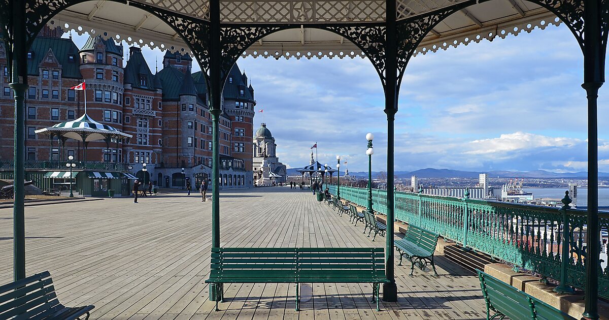 Terrasse Dufferin Promenade in Quebec City | Tripomatic