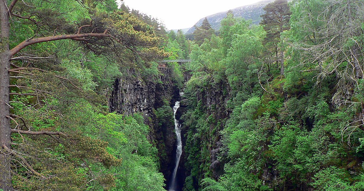 Corrieshalloch Gorge National Nature Reserve in City of Edinburgh, UK ...