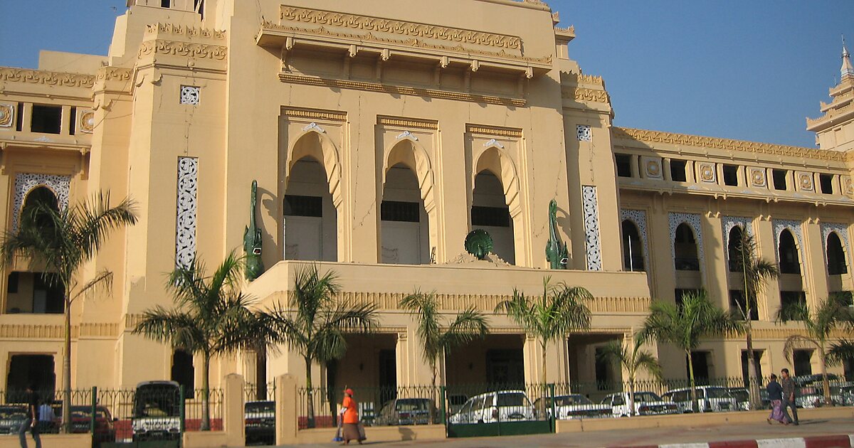 City Hall in Kyauktada Township, Yangon, Myanmar | Tripomatic