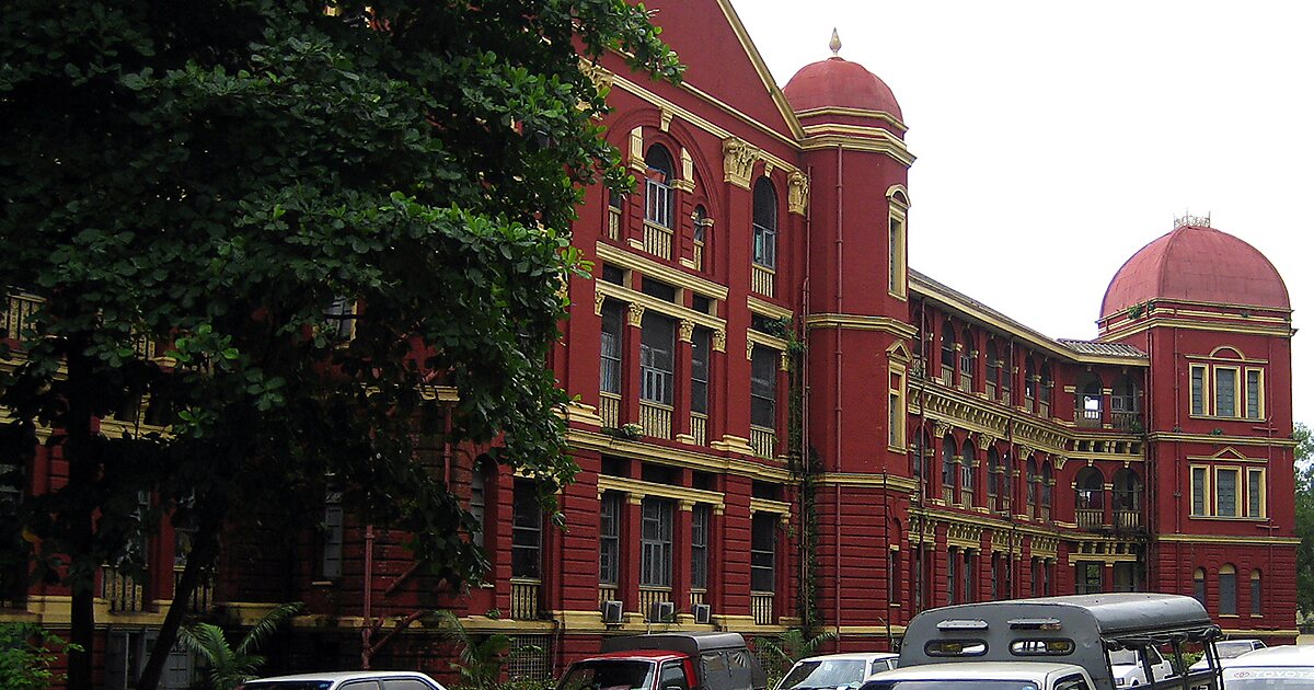 Yangon General Hospital Emergency in Latha Township, Yangon, Myanmar ...