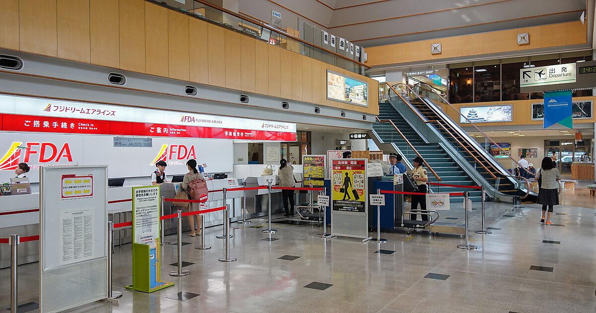 Matsumoto Airport Terminal Building in Matsumoto, Nagano, Japan ...
