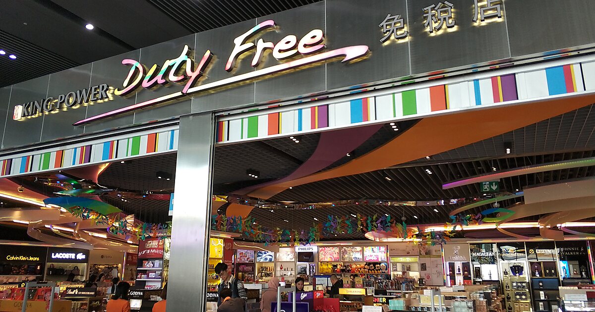 King Power Duty Free Complex in Ratchathewi district, Bangkok, Thailand ...