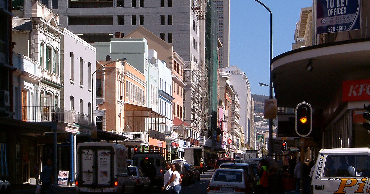 Long Street in Cape Town