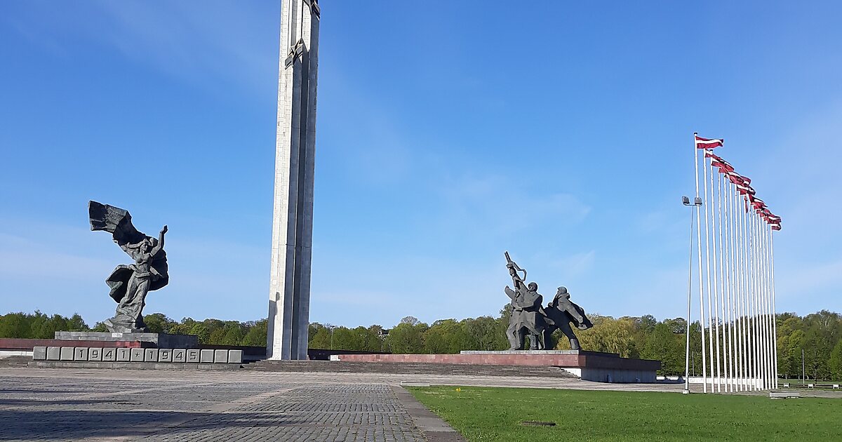 Victory Memorial to Soviet Army in Āgenskalns, Riga, Latvia | Tripomatic
