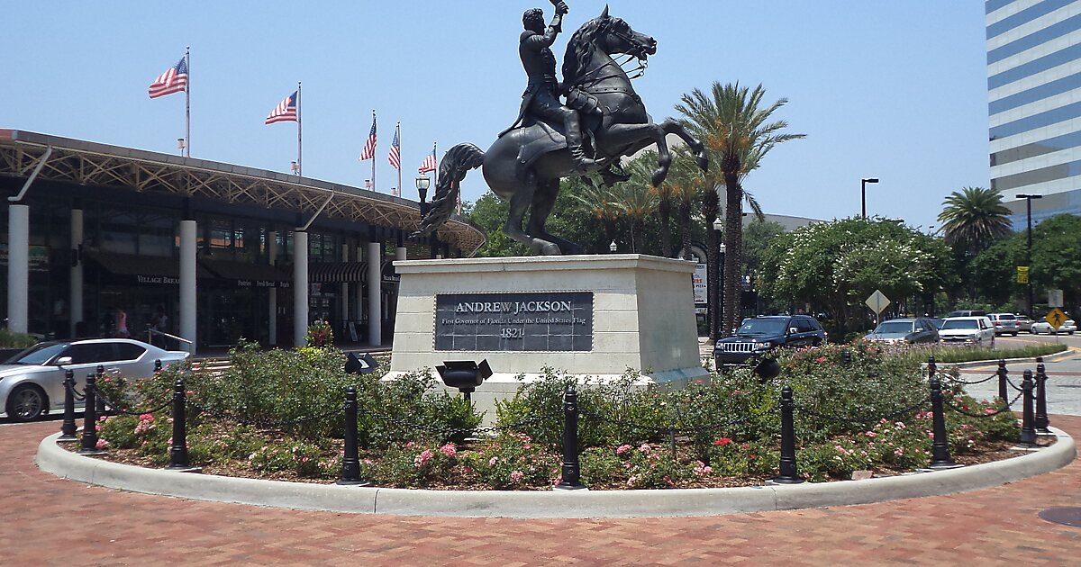 Andrew Jackson statue in Jacksonville, Florida | Tripomatic