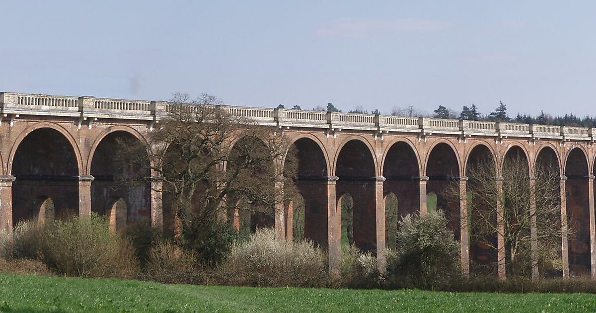 Ouse Valley Viaduct in West Sussex