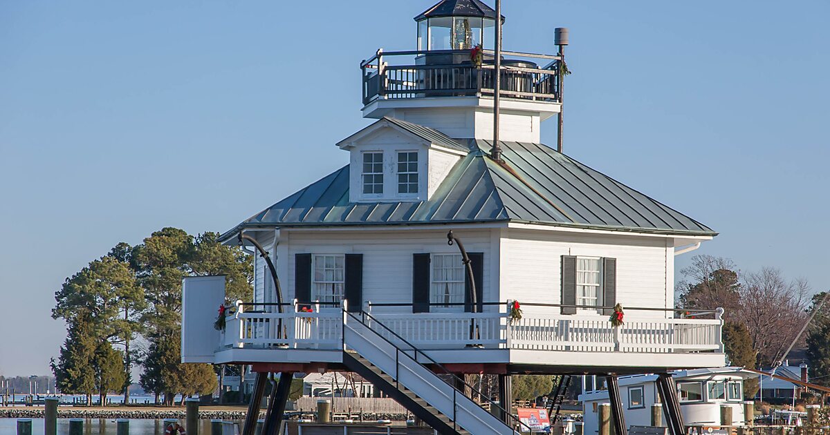 Hooper Strait Light in Dorchester County, Maryland | Tripomatic