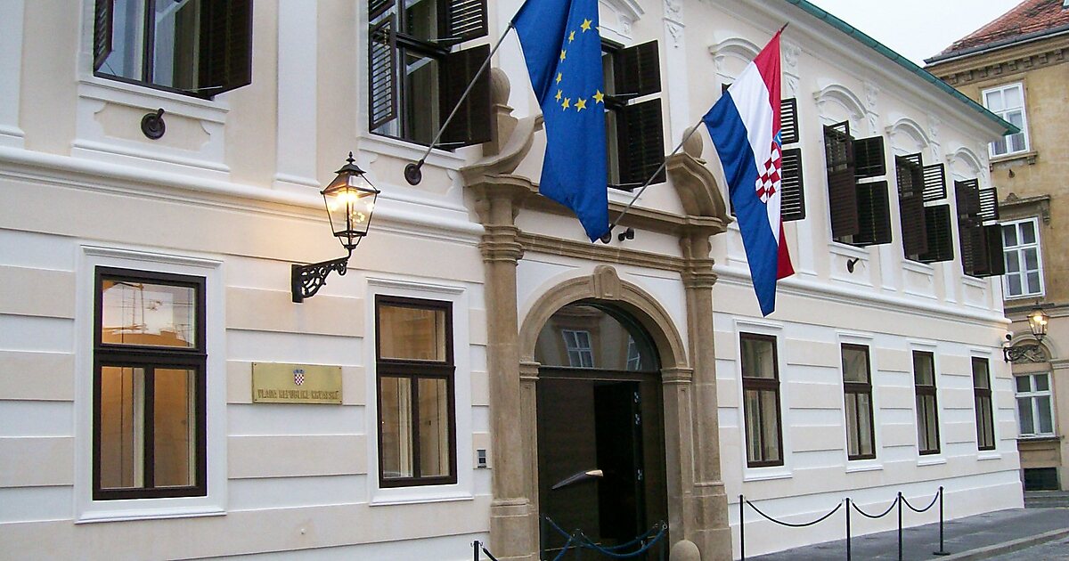 Government of Croatia in Gornji grad - Medveščak, Zagreb, Croatia ...