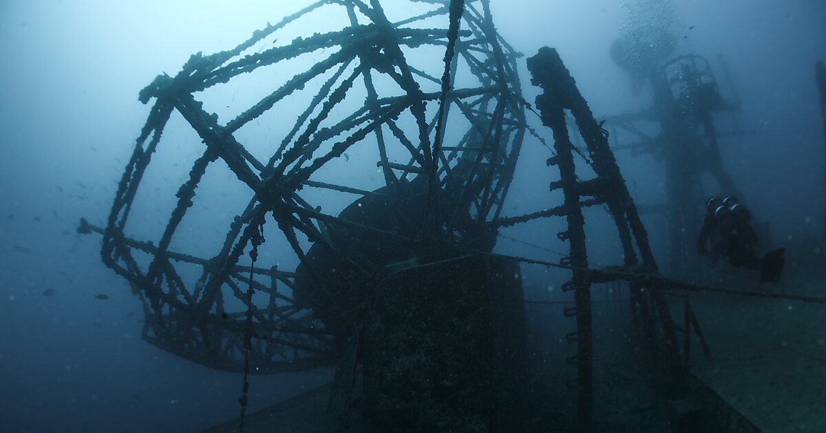 USNS General Hoyt S. Vandenberg in Florida Keys National Marine Sanctuary