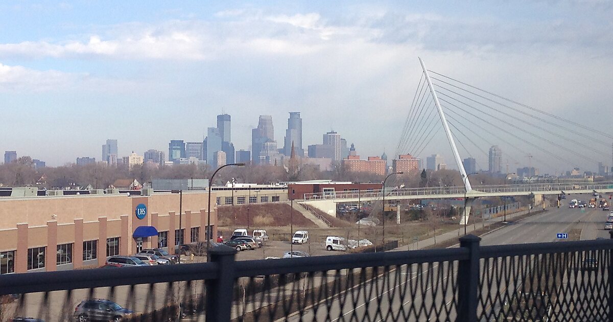 Martin Olav Sabo Bridge in East Phillips, Minneapolis | Tripomatic