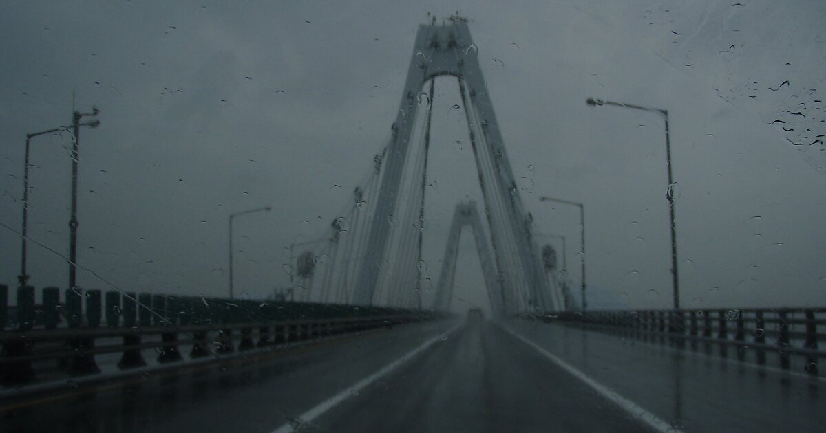Incheon International Airport Expressway in Incheon, South Korea ...