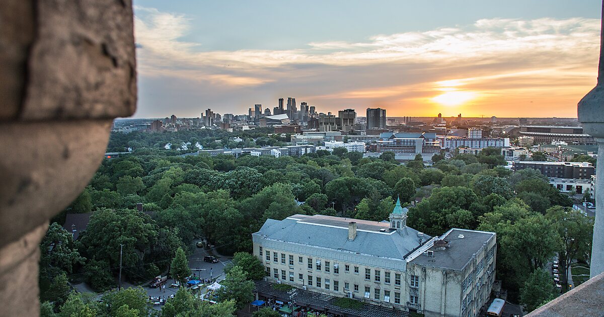 Witch's Hat Tower in Prospect Park - East River Road, Minneapolis ...
