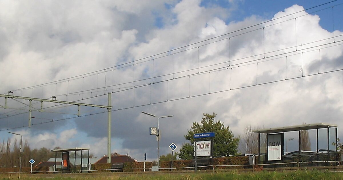 Rodenrijs RandstadRail station in Berkel en Rodenrijs, Netherlands ...