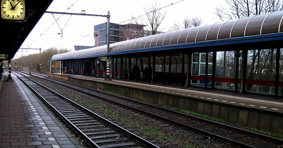 Rotterdam Alexander station in Prins Alexander, Rotterdam, Netherlands ...