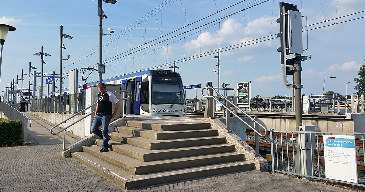 Pijnacker Zuid RandstadRail station in Pijnacker, Netherlands | Tripomatic