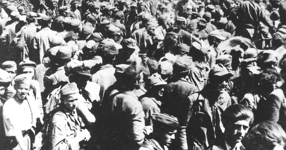 Memorial for the victims of the Bleiburg Massacre in Völkermarkt ...