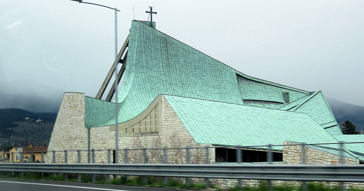 Church of Autostrada del Sole in Campi Bisenzio, Italy | Tripomatic