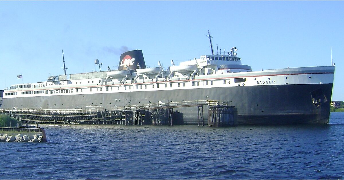 SS Badger in Ludington, Michigan | Tripomatic
