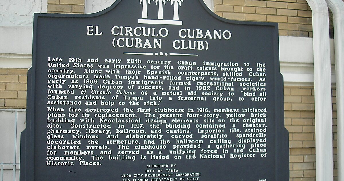Circulo Cubano de Tampa (Cuban Club) in Tampa, Florida | Tripomatic
