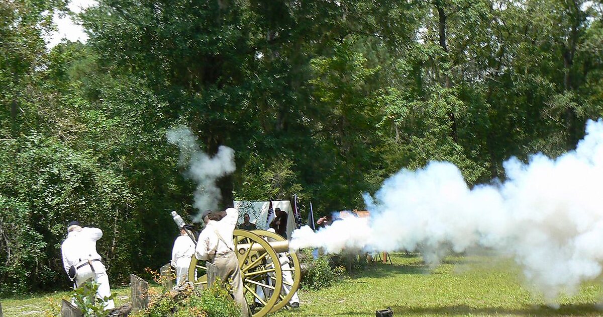 Natural Bridge Battlefield Historic State Park in Leon County, Florida ...