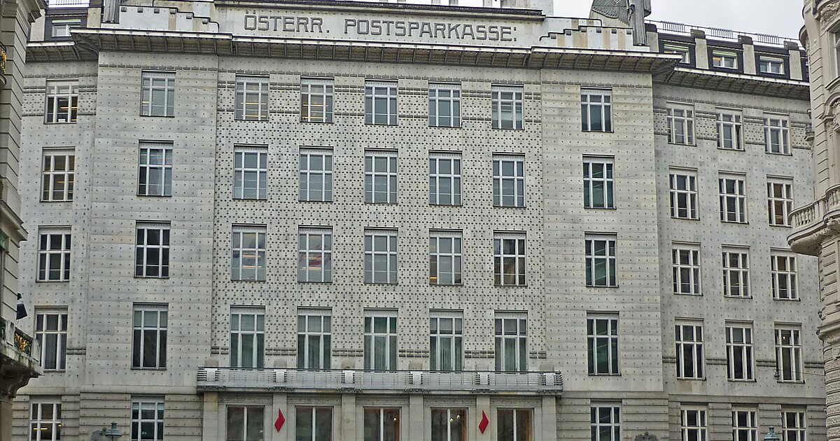Post Office Savings Bank in Vienna, Austria | Tripomatic