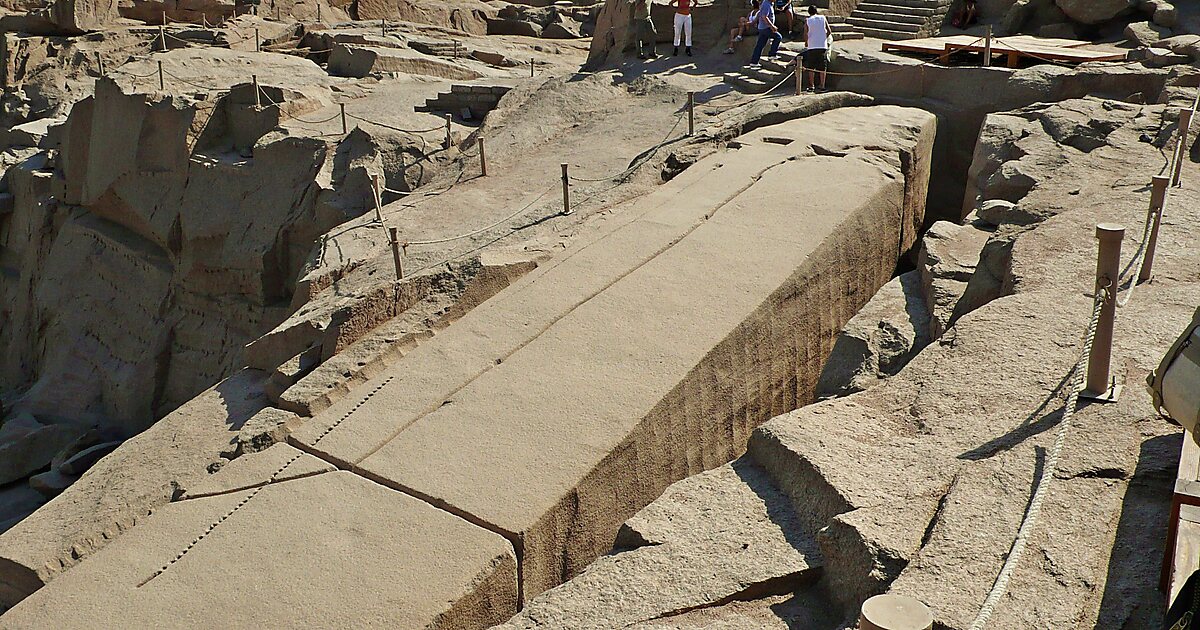 Obelisco inacabado de Asuán en Gobernación de Asuán, Egipto | Tripomatic