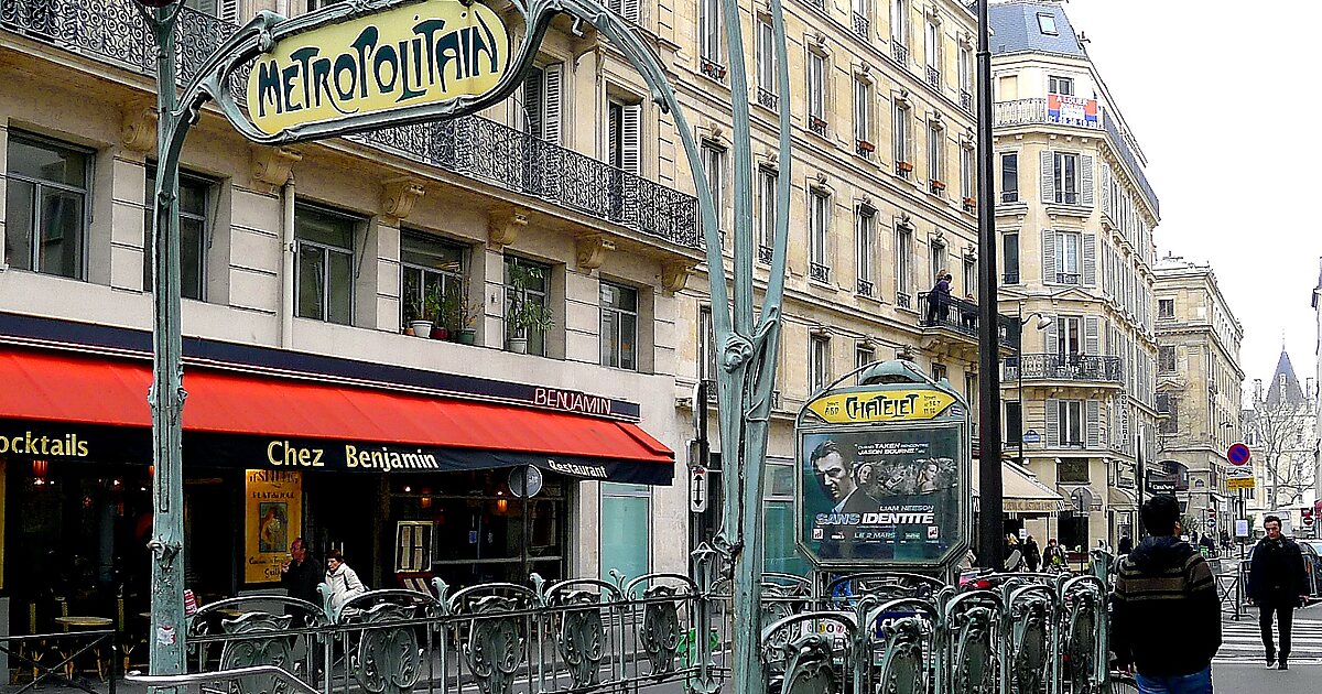 Châtelet station in 1st arrondissement of Paris, France | Tripomatic