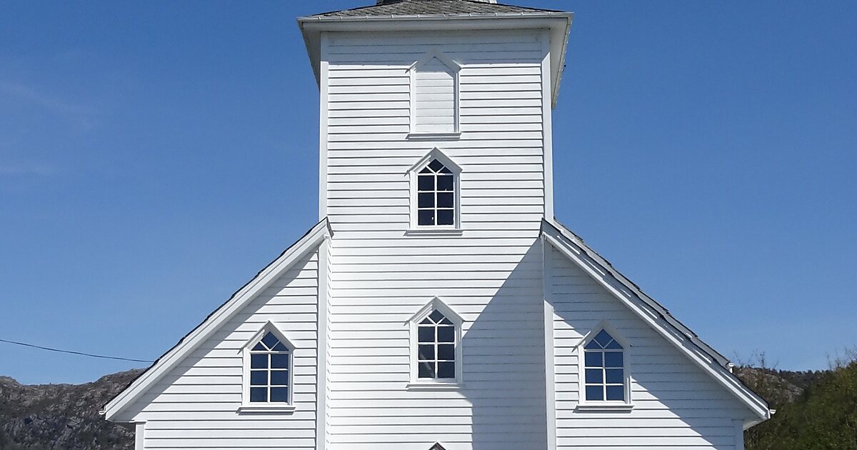 Valestrand Church in Valestrand, Norway | Tripomatic
