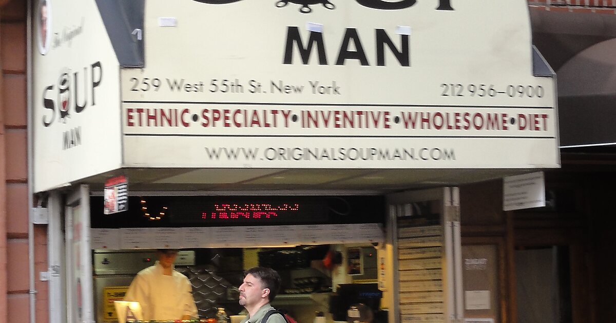 The Original Soupman in Manhattan, New York City, United States ...