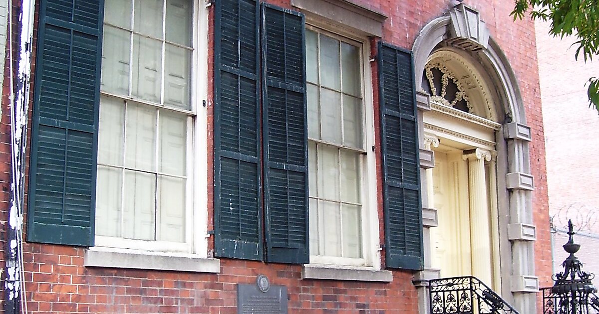 Merchant's House Museum in Manhattan, New York City, United States ...