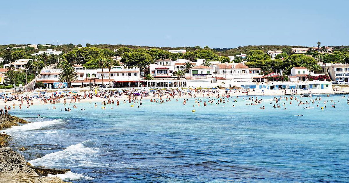 Punta Prima beach in Sant Lluís