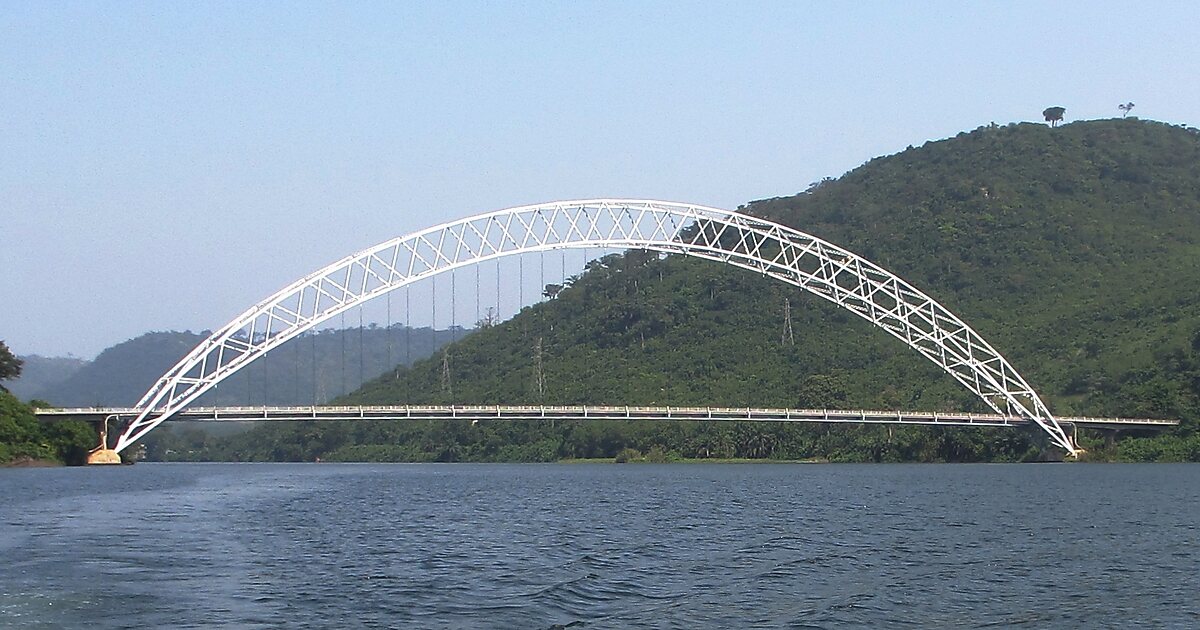 Adomi Bridge in Eastern Region, Ghana | Sygic Travel