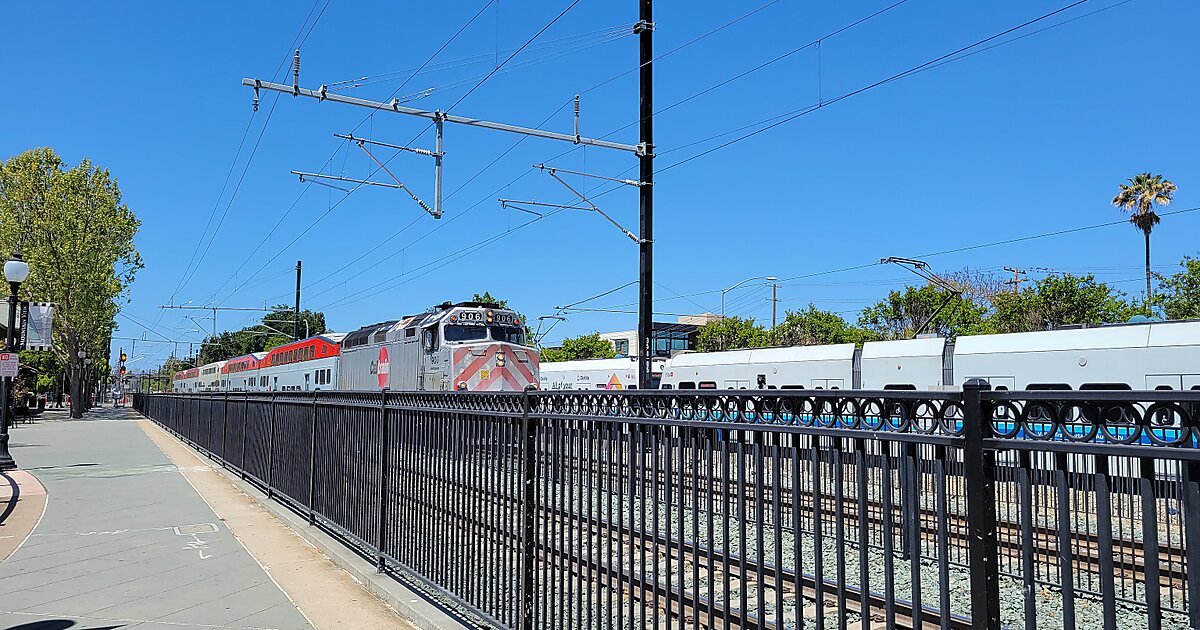 Downtown Mountain View station in Santa Clara County