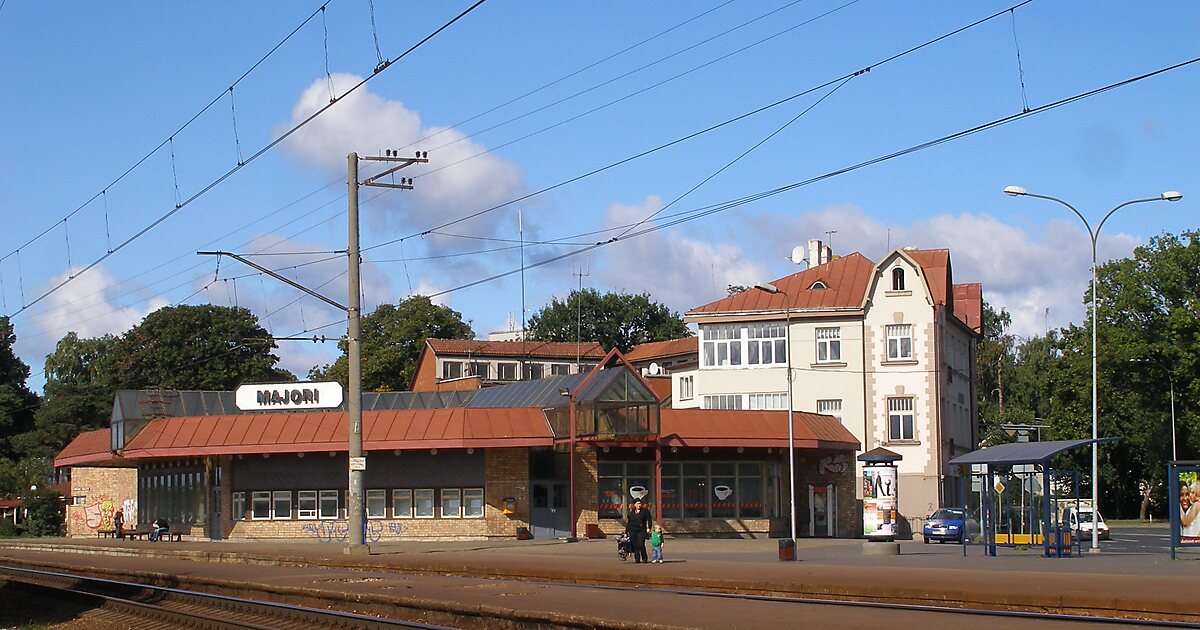 Majori Station in Majori, Jūrmala | Tripomatic