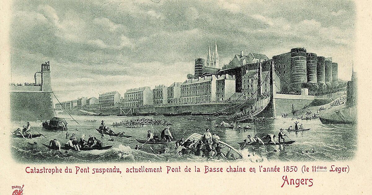 Angers Bridge in Angers, France | Tripomatic