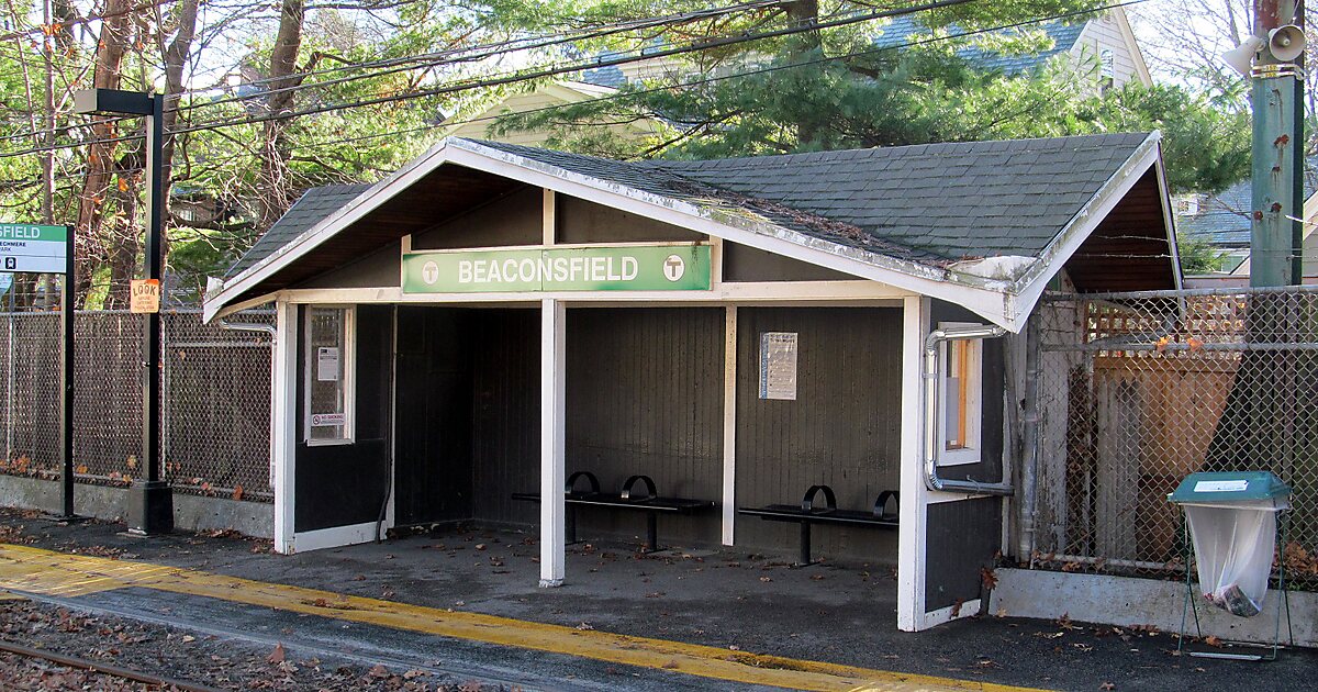Beaconsfield station in Brookline, Massachusetts | Tripomatic