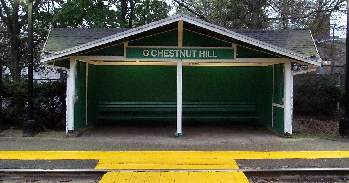 Chestnut Hill station in Newton, Massachusetts, United States | Tripomatic