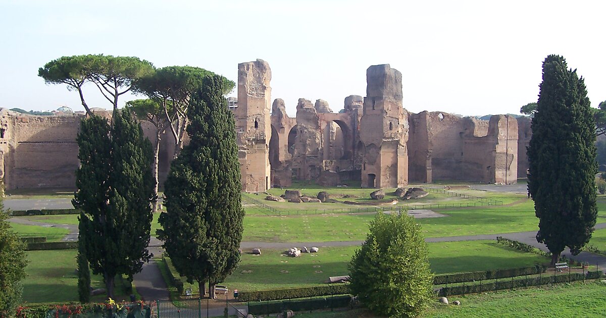 Termas de Caracalla en San Saba, Roma, Italia | Tripomatic