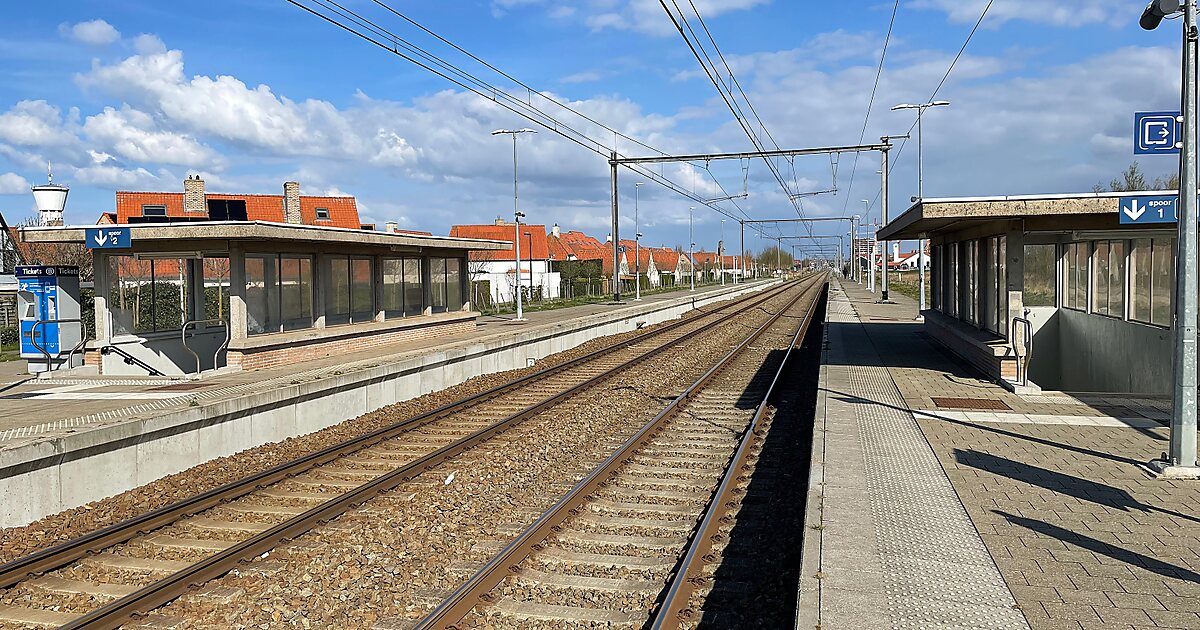 Duinbergen railway station in Knokke-Heist, Belgium | Tripomatic