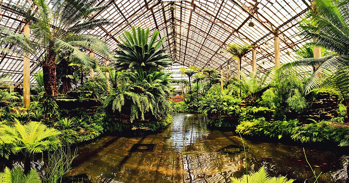 Garfield Park Conservatory in East Garfield Park, Chicago, United ...