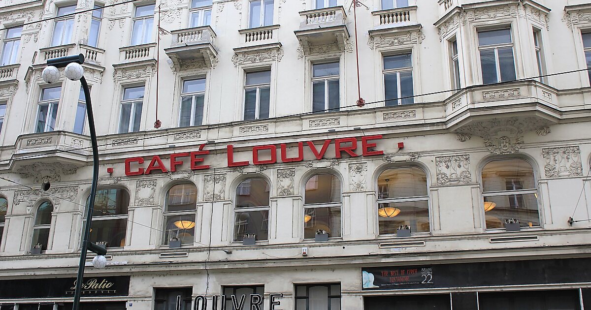 Café Louvre in New Town, Prague, Czechia | Tripomatic