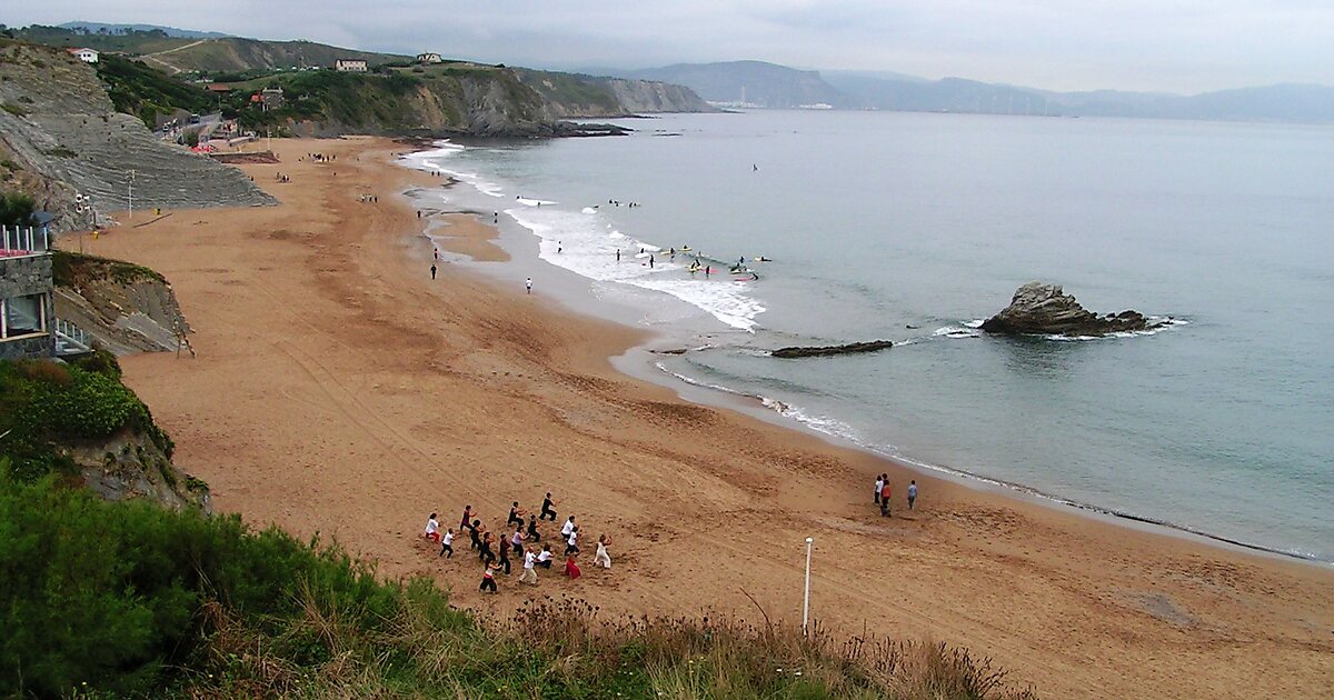 Azkorri Beach in Sopela, Spain | Tripomatic