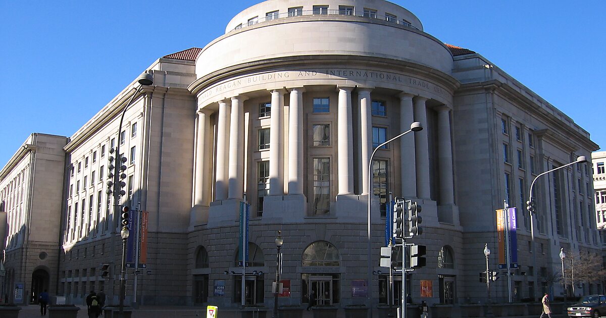 Ronald Reagan Building and International Trade Center in Washington D.C ...