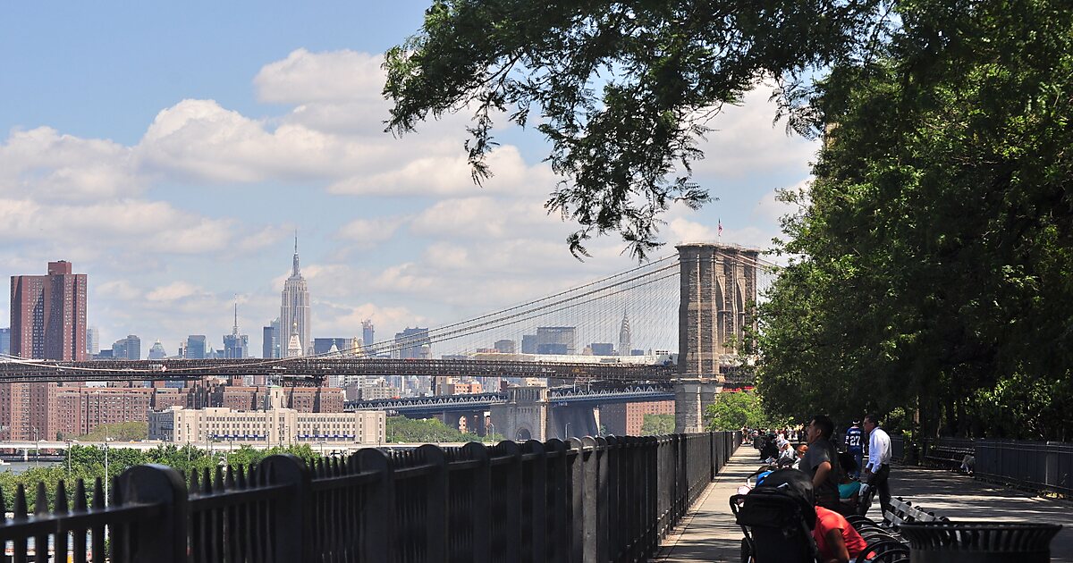 Brooklyn Heights Promenade in Brooklyn, New York City, United States ...