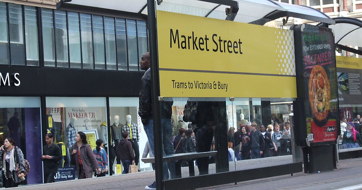 Market Street, Manchester in Manchester city centre, UK | Tripomatic